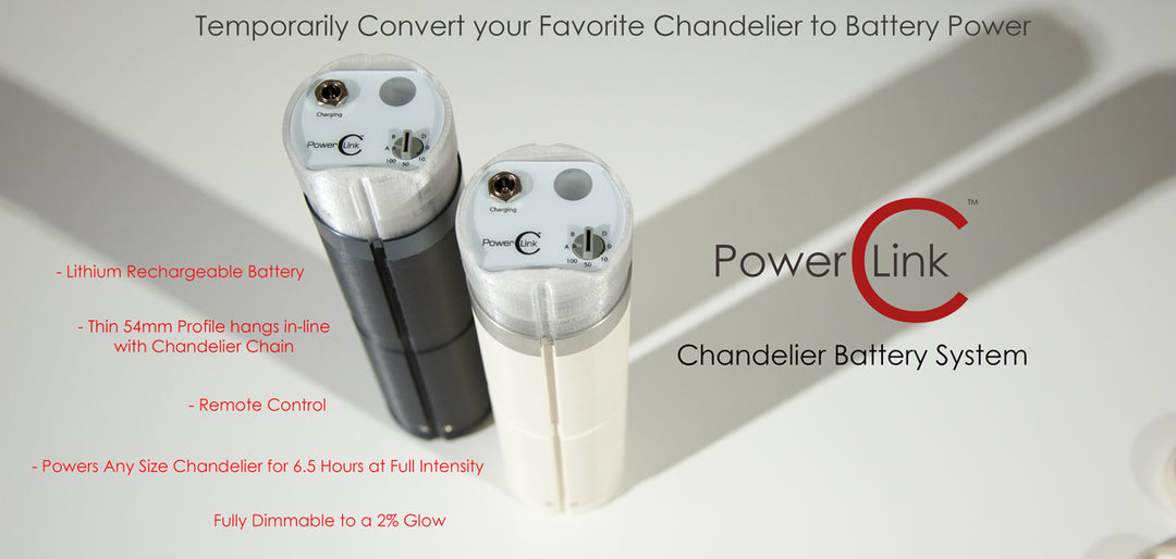 Power-Link C Chandelier Battery System – FUEL Lighting Systems