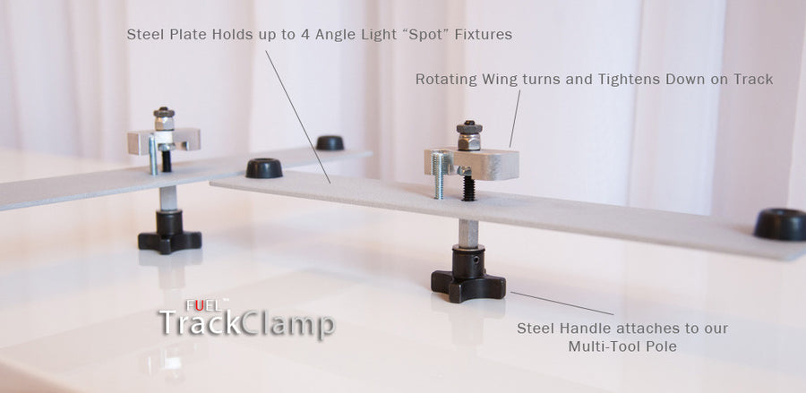 Air Wall Track Clamp – FUEL Lighting Systems